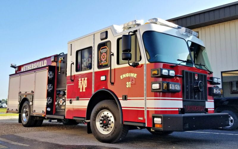 Wethersfield (CT) Fire Department Custom Heavy-Duty Sutphen Pumper ...