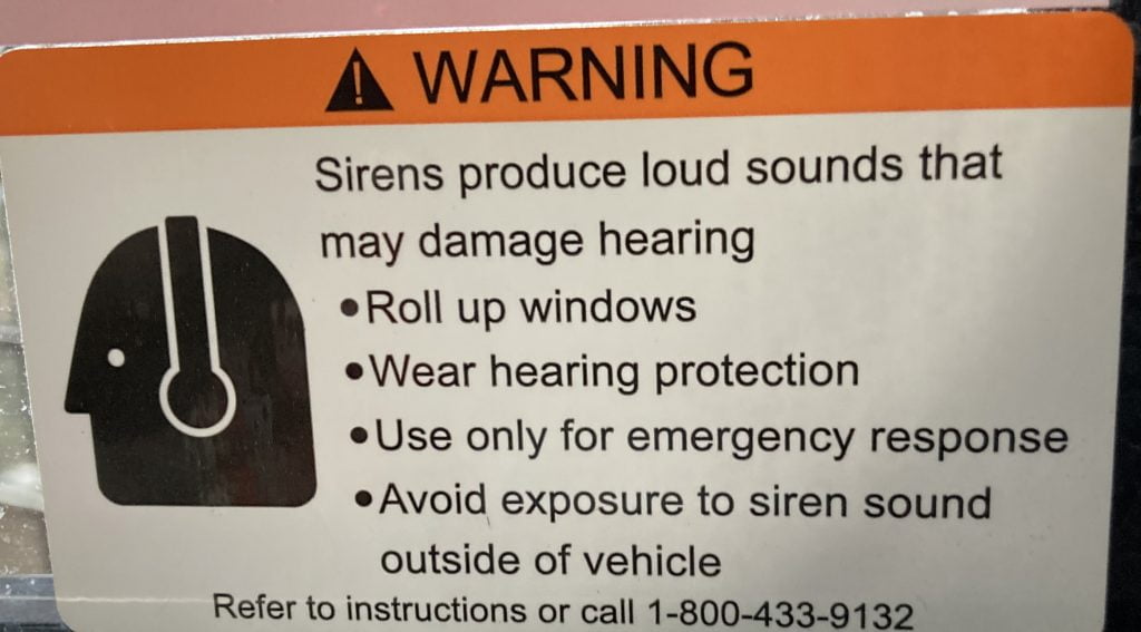 NFPA 1901 & FAMA Signs: Sensible or Nonsensical? Part 1 - The Rig ...