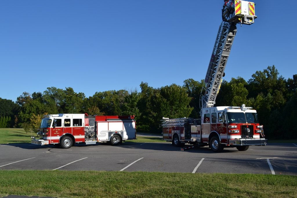 Sutphen Delivers Aerial Ladder Quint, Custom Pumper to Eden (NC) Fire ...