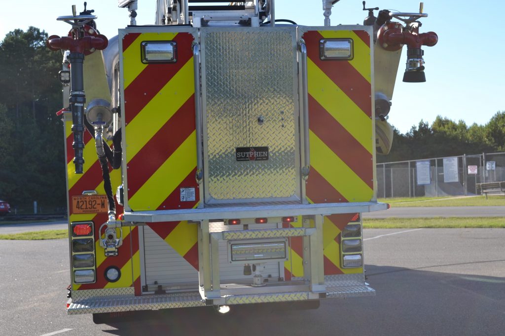 Sutphen Delivers Aerial Ladder Quint, Custom Pumper to Eden (NC) Fire ...