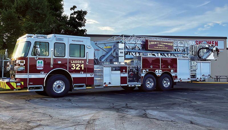Ohio Fire Department Keeps Fleet All Sutphen with New Aerial