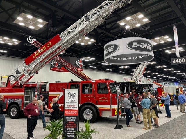 E-ONE Showcases New Tractor Drawn Aerial at FDIC 2025 - The Rig ...